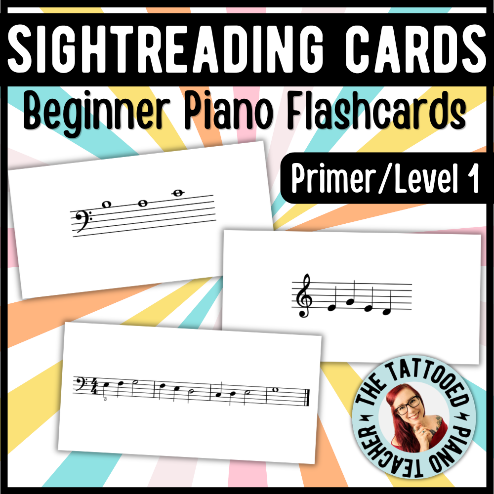 Sight-reading Cards – The Tattooed Piano Teacher